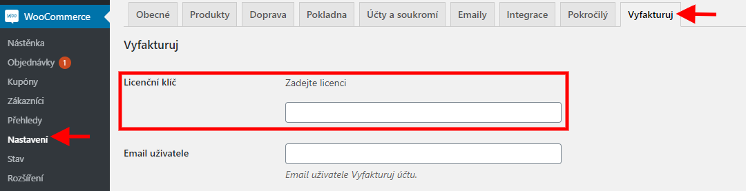 Dokumentace pluginu Toret Vyfakturuj